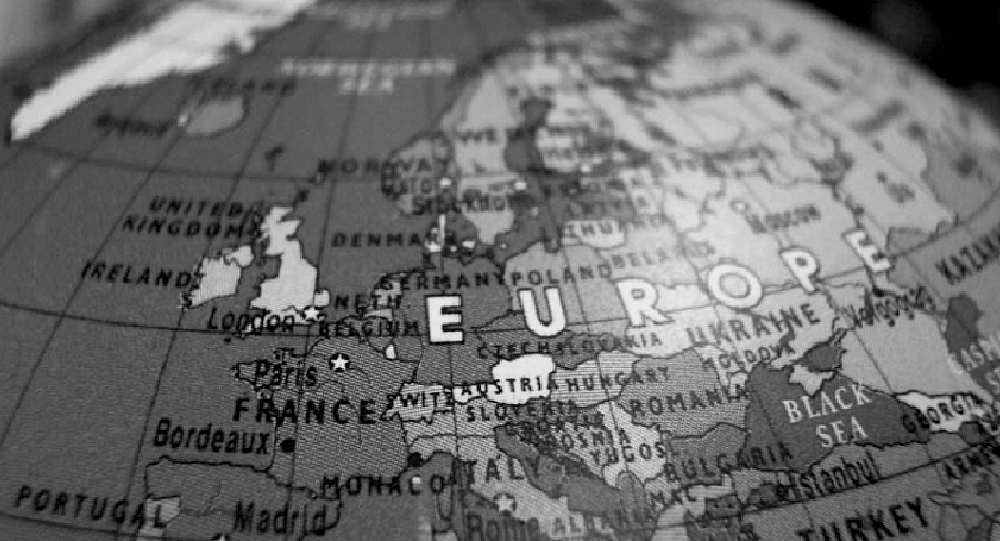 Europe map mono - Marcus Ward Consultancy Ltd